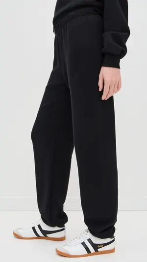 Eterne Classic Fleece Sweatpants - Black