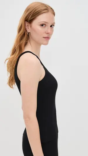 Eterne Rib Tank - Black