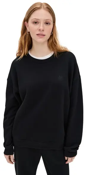 Eterne Drop Shoulder Sweatshirts Hoodies For Women