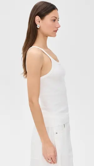 Eterne Rib Tank - Ivory