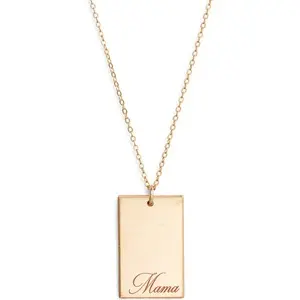 SET & STONES Stella Mama Pendant Necklace - Gold