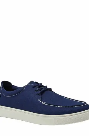 LANDS' END Moc Toe Canvas Sneakers