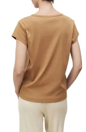 Mango Fitted Crewneck T-shirt