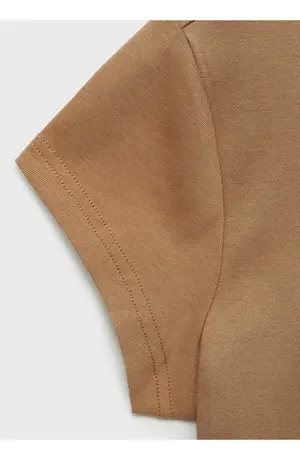 Mango Fitted Crewneck T-shirt