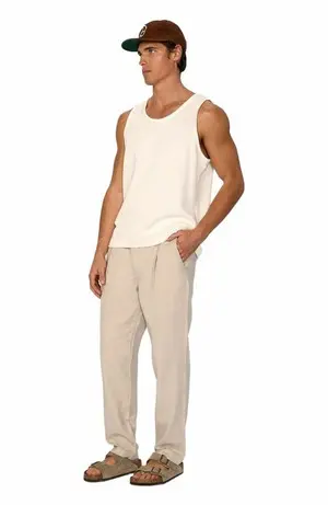 INDUSTRIE AUSTRALIA The Mallorca Pant - New Stone