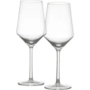 SCHOTT ZWIESEL Pure Set Of 2 Sauvignon Blanc Wine Glasses - Clear