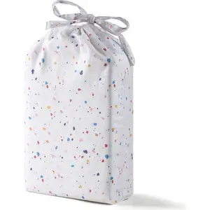 DOMANI HOME Cotton Sateen Crib Sheet Set - Terrazzo