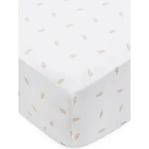 DOMANI HOME Print Bassinet Crib Sheet - Flora