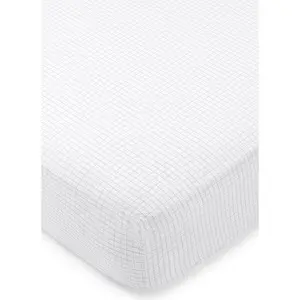 DOMANI HOME Print Bassinet Crib Sheet - Oxford