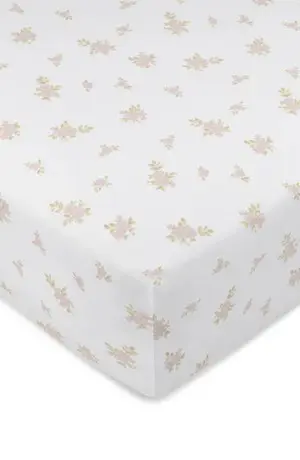 DOMANI HOME Print Portable Crib Sheet Jardin