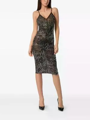 Philipp Plein V-neck Dress