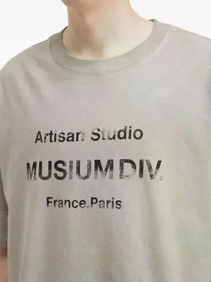 MUSIUM DIV. Graphic-print Oversized T-shirt