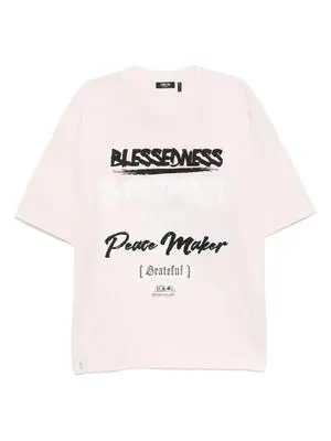 FIVE CM Graphic-print T-shirt - Pink