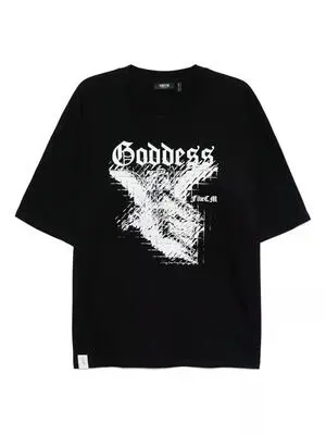 FIVE CM Graphic-print T-shirt - Black