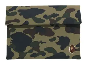 A BATHING APE 1st Camo 13 Inch Pc Case - Green