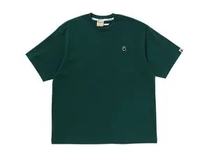BAPE One Point Relaxed Fit Tee Shirt (ss25) Olivedrab Green