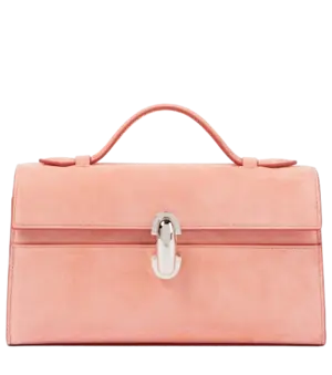 Savette Symmetry Suede Tote