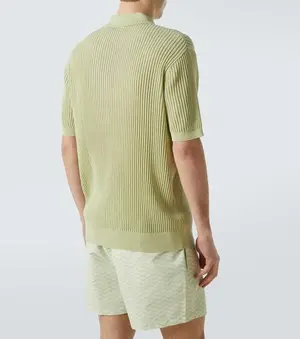 Frescobol Carioca Vidal Cotton-blend Polo Sweater