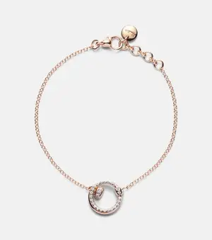 Pomellato Together 18kt Rose Chain Bracelet With Diamonds - Gold
