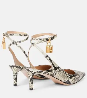 TOM FORD Padlock 55 Slingback Sandals