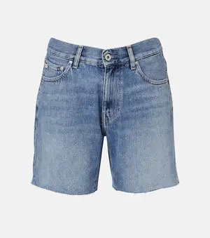 Ag Ex-boyfriend Denim Bermuda Shorts - Blue