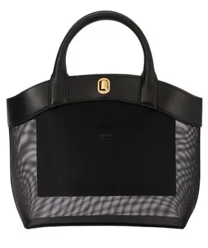 Savette Tondo Small Mesh Tote Bag - Black