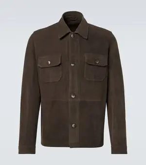 Frescobol Carioca Ravi Suede Overshirt