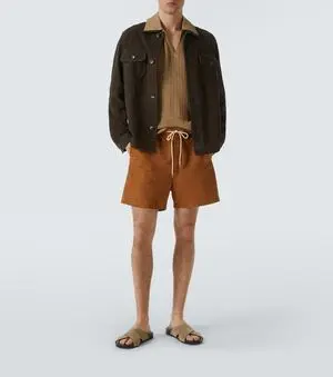 Frescobol Carioca Ravi Suede Overshirt