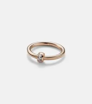 Pomellato Together 18kt Rose Ring With Diamonds - Gold
