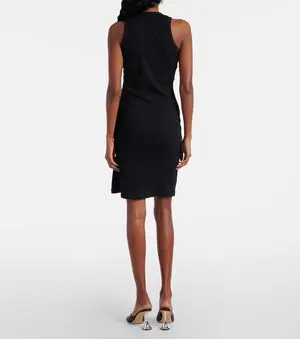 Coperni Washing Clip Cotton Jersey Minidress