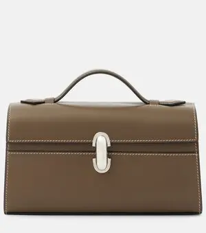 Savette Symmetry Pochette Tote Bag - Brown