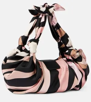 Emilio Pucci Small Twill Shoulder Bag