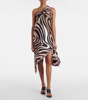 Emilio Pucci Small Twill Shoulder Bag