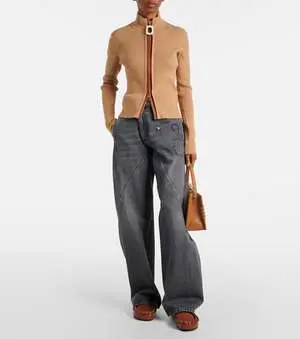 JW Anderson Ruffled Leather Mules