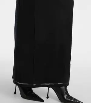 JEAN PAUL GAULTIER Printed Jersey Maxi Dress