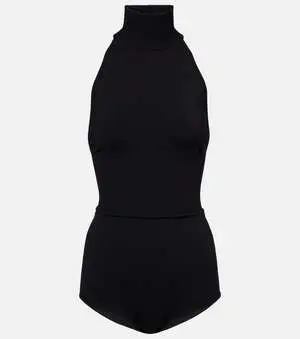 Max Mara Apogeo Knitted Turtleneck Bodysuit