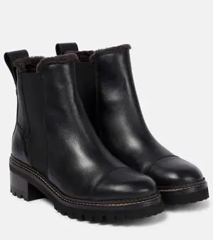 See By Chloé Mallory Leather Chelsea Boots