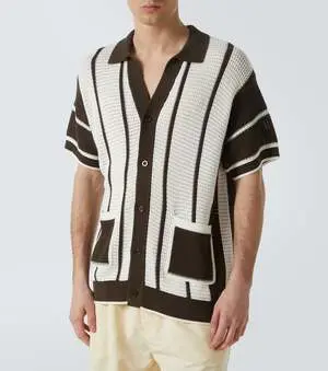 Frescobol Carioca Fabricio Crochet Cardigan