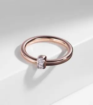 Pomellato Together 18kt Rose Diamond Ring