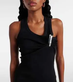 Coperni Washing Clip Jersey Minidress