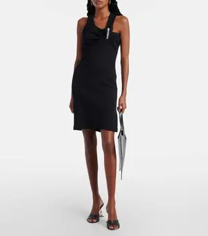 Coperni Washing Clip Jersey Minidress