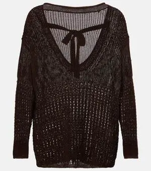 Max Mara Paggi Cotton-blend Sweater