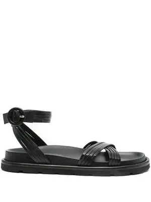 GIANVITO ROSSI Leather Flat Sandals