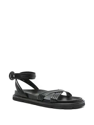 GIANVITO ROSSI Leather Flat Sandals
