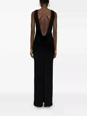 Givenchy Lace-up Embellished Gown