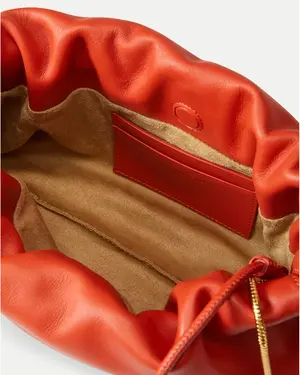Veronica Beard Small Raffia Stash Bag