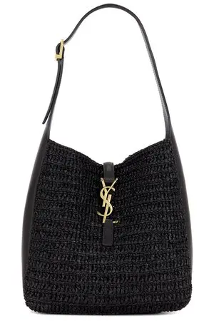 Saint Laurent Woven Shoulder Bags