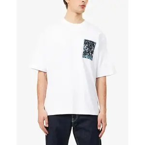 Lacoste Brand-patch Crew-neck Cotton-jersey T-shirt Xxl