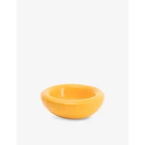 HOME STUDYO Lisa Ceramic Bowl 18cm - Yolk Yellow Gloss