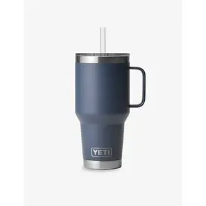 YETI Rambler 35oz Stainless-steel Straw Mug 994ml - Navy